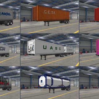 Arnook's Container Pack - Edition V8 1.49 ATS - ETS2 / ATS Mod