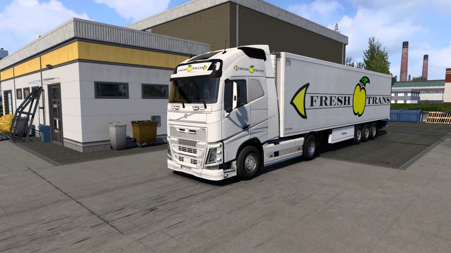Combo Skin Freshtrans BV v1.0 ETS2 - ETS2 / ATS Mod