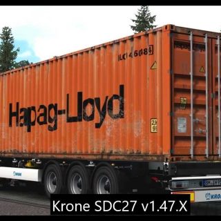 Krone SDC27 Ownable Trailer 1.49 ETS2 - ETS2 / ATS Mod