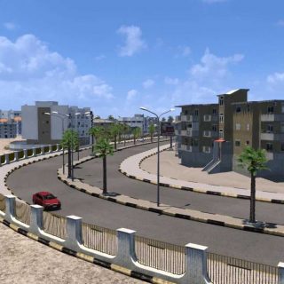 Maghreb Map-Road to Africa Road Connection + Fix v1.3 1.49 ETS2 - ETS2 ...