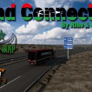 Maghreb Map-Road to Africa Road Connection + Fix v1.3 1.49 ETS2 - ETS2 ...