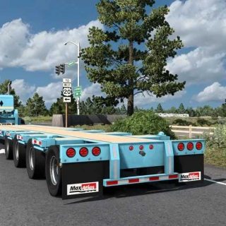 MAX ATLAS CONTAINER TRAILER v1.0 ATS - ETS2 / ATS Mod
