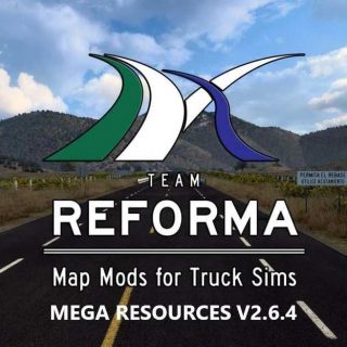 Reforma Mega Resources v2.6.7.149 ATS - ETS2 / ATS Mod