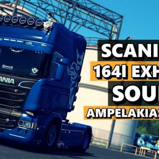 Scania Ampelakias 164L 580 V8 v2.1 1.49 ETS2 - ETS2 / ATS Mod