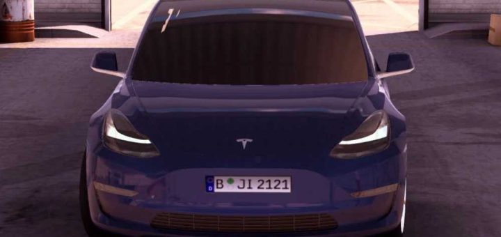 Tesla Model 3 Performance Fix v2.2 ETS2 - ETS2 / ATS Mod