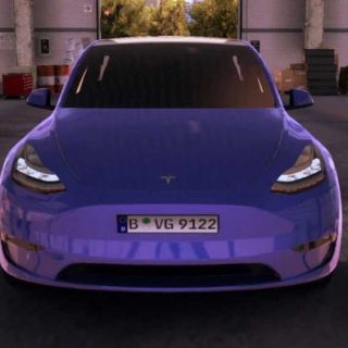 Tesla Model Y 2022 1,49 ATS - ETS2 / ATS Mod