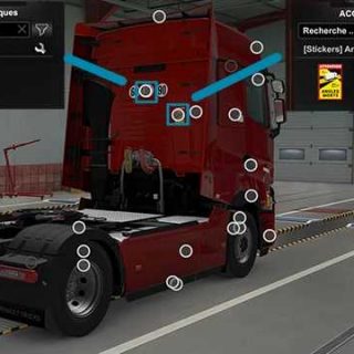 Angles Morts und Speed Limit Discs Paket v1.0 ETS2 - ETS2 / ATS Mod