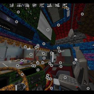 Innenraum-Addons MAN TGX 2020 v1.5 1.49 ETS2 - ETS2 / ATS Mod