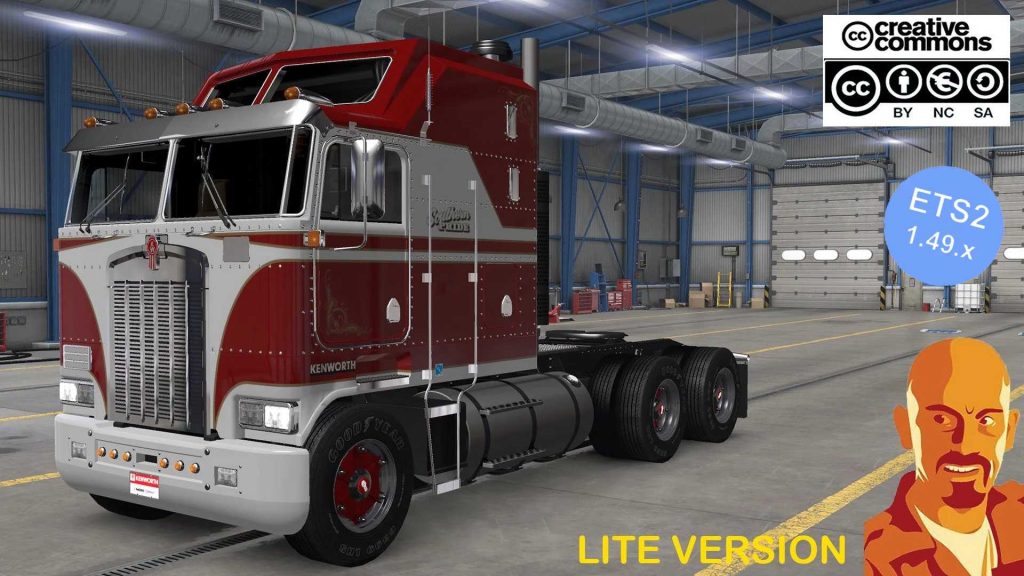 KENWORTH K100 v6.0 LITE 1.49.x ETS2 - ETS2 / ATS Mod