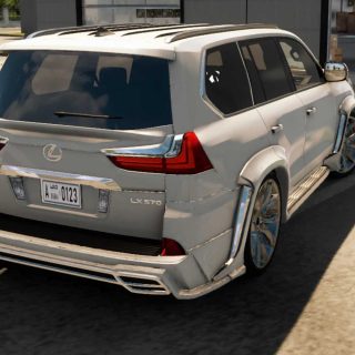 Lexus LX 570 Super Sport 2021 v2.2 ETS2 - ETS2 / ATS Mod