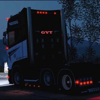 Scania 580S + Anhänger GVT Transport v3.0 1.49 ETS2 - ETS2 / ATS Mod