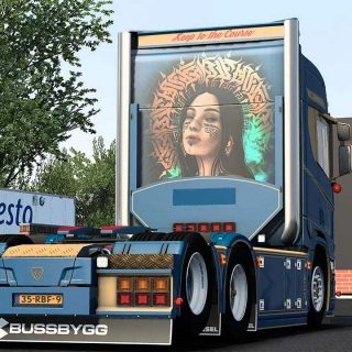 Scania R580s Harsha Customs v1.0 1.49 ETS2 - ETS2 / ATS Mod