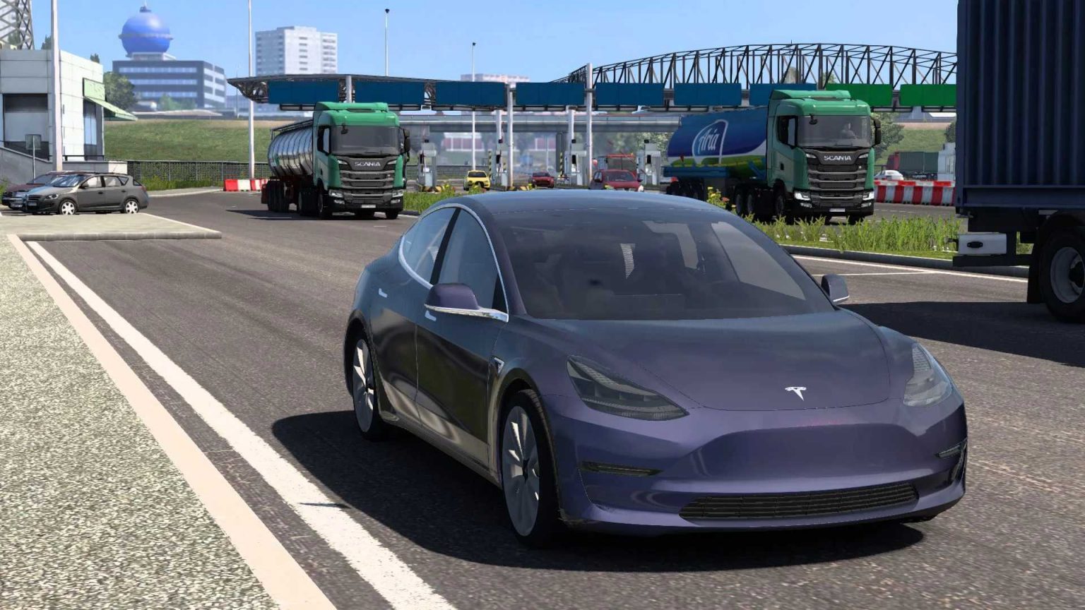 Tesla Model 3 2018 ATS 1,50 ATS - ETS2 / ATS Mod