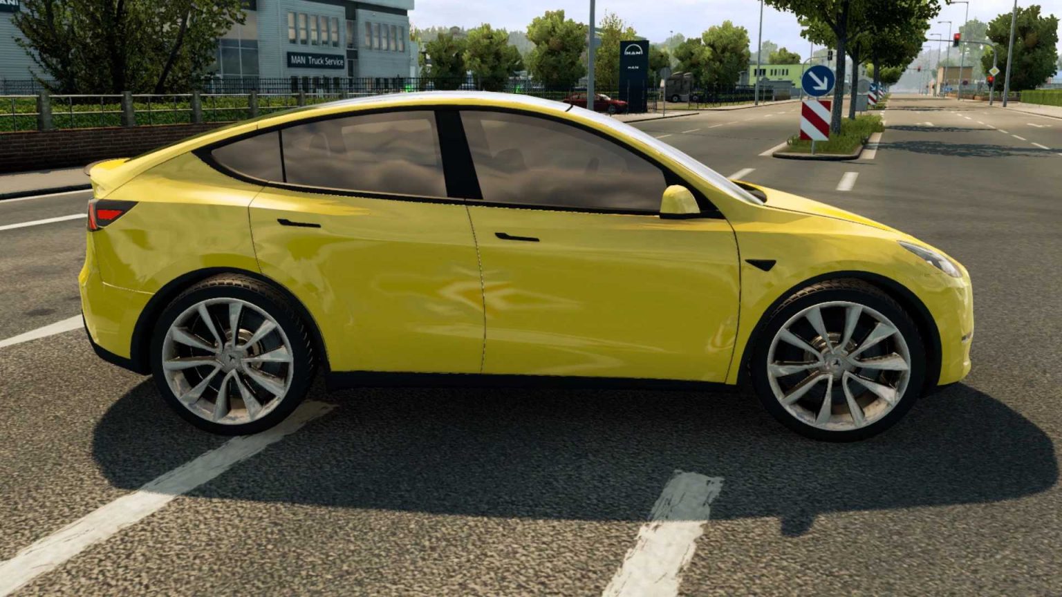 Tesla Modell Y 2022 v1.2 ETS2 - ETS2 / ATS Mod