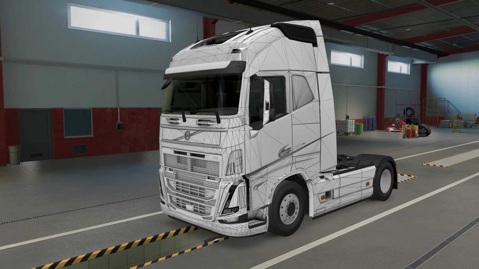 Volvo fh5 zahed Vorlage v1.0 ETS2 - ETS2 / ATS Mod