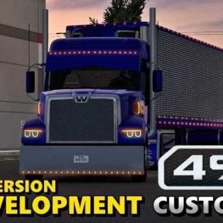 Western Star 49X Custom Kit v1.0.3 ATS - ETS2 / ATS Mod