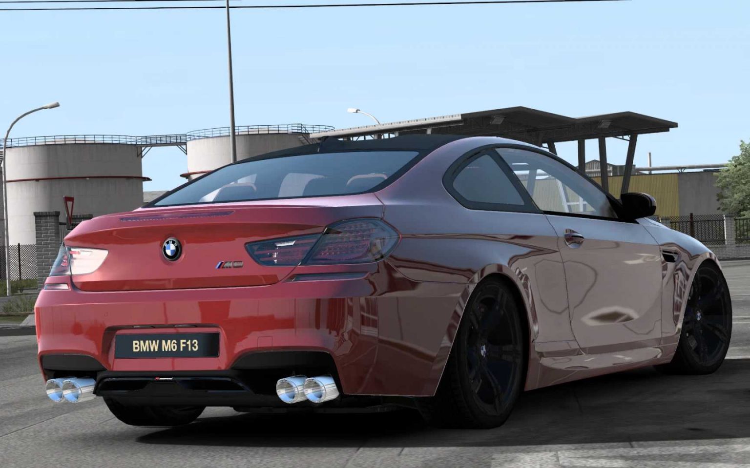 BMW M6 F13 V3.8 v1.5 ETS2 - ETS2 / ATS Mod