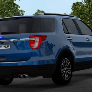 Ford Explorer Platinum 2019 V1.3 1.50 ETS2 - ETS2 / ATS Mod