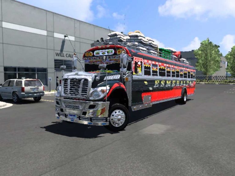 Guatemala Bus Pack v1.0 ATS - ETS2 / ATS Mod