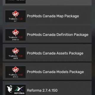 Reforma Promods Hintergrundkorrektur v12.150 ATS - ETS2 / ATS Mod