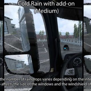 Cold Rain v0.5 + Addons (NMODs-Anpassung 1.50.x) ETS2 - ETS2 / ATS Mod