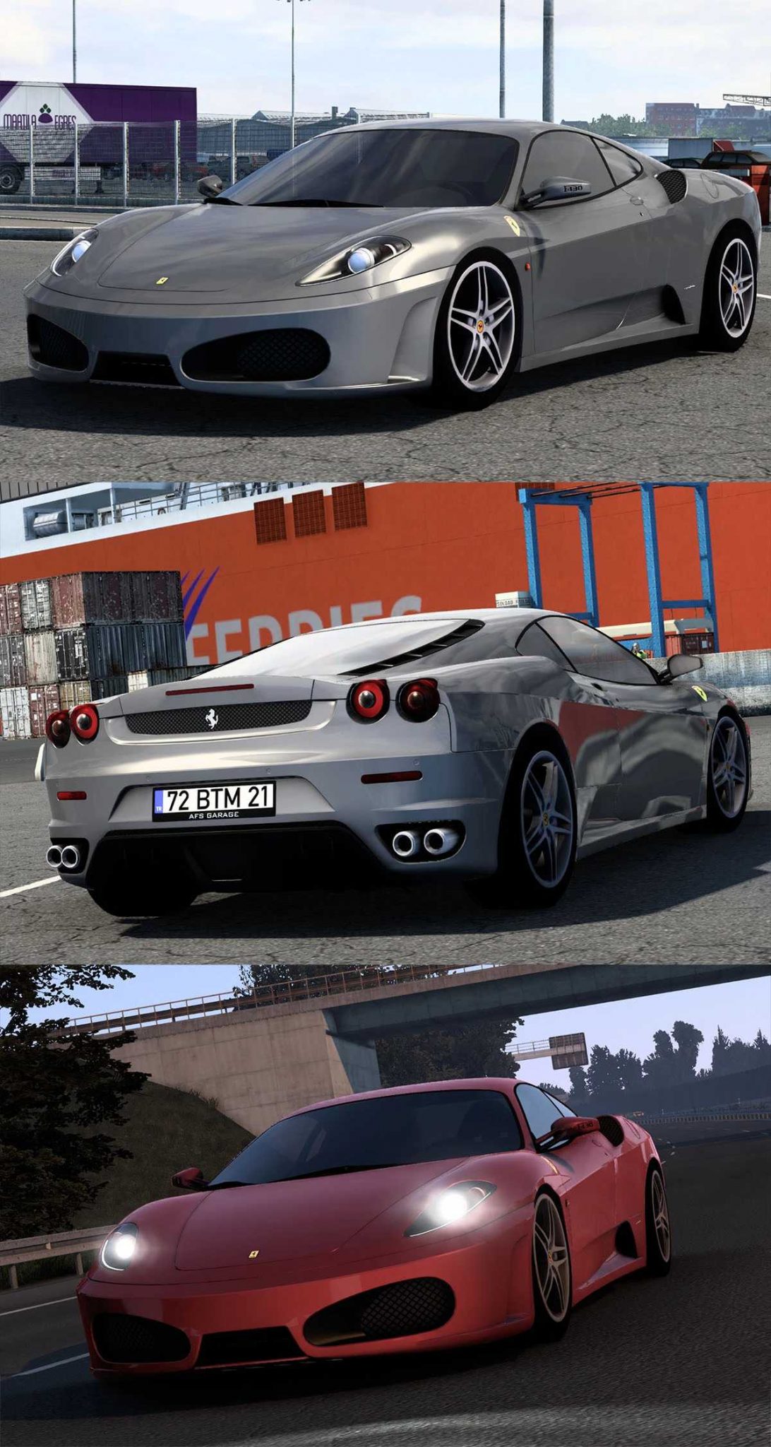 Ferrari F430 1.50 ATS - ETS2 / ATS Mod