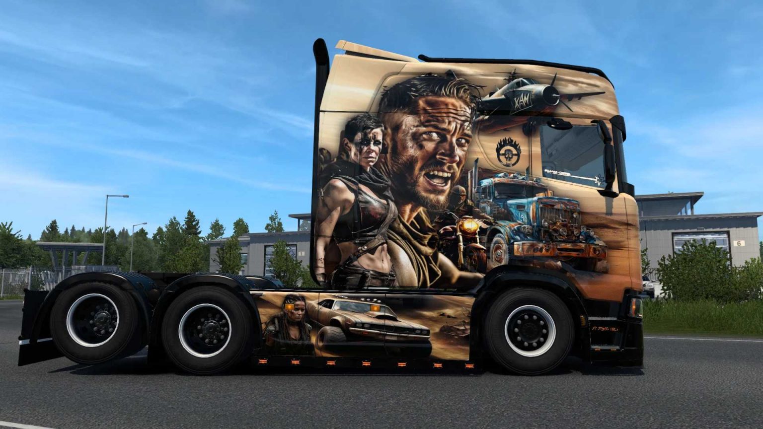 Scania Skin Longline v1.0 ETS2 - ETS2 / ATS Mod