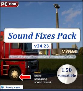 Sound Fixes Pack v24.23.1 ATS - ETS2 / ATS Mod