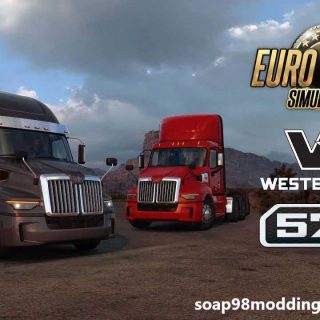 Westernstar 57x von soap98 v1.5.4 ETS2 1.50 ETS2 - ETS2 / ATS Mod