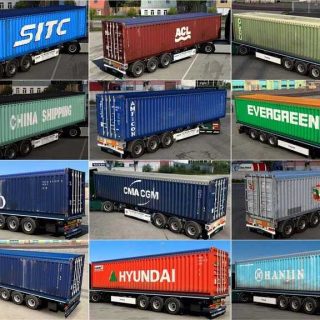 Arnooks Container Pack Fix v18.0 ETS2 - ETS2 / ATS Mod