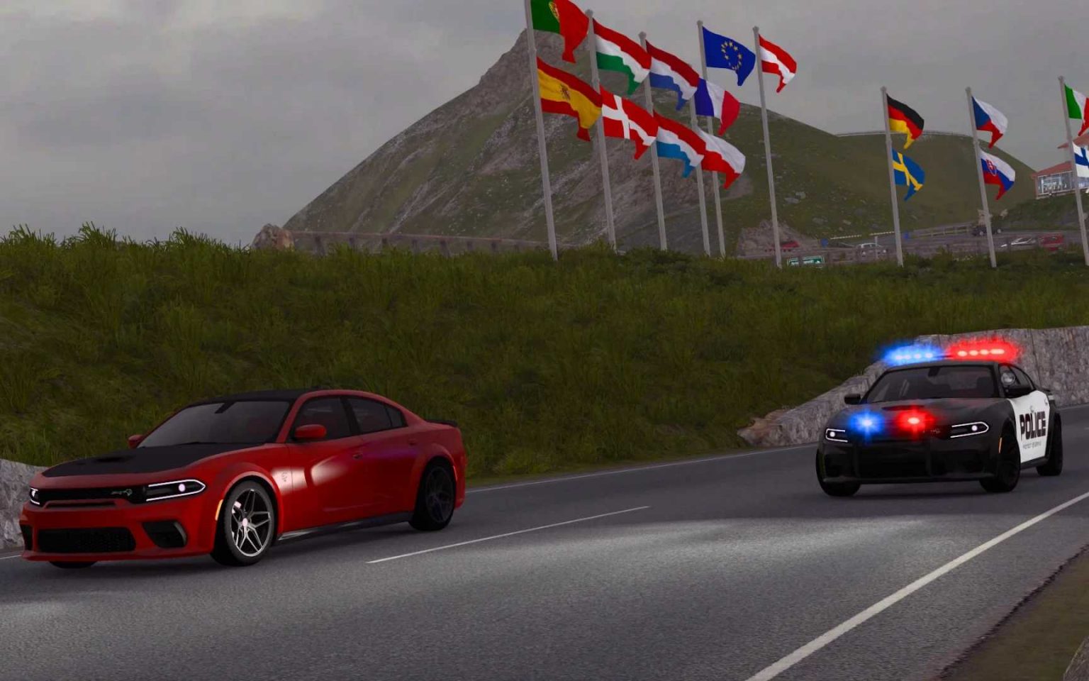 Dodge Charger SRT Hellcat Redeye Widebody 2021 V1.0 1.50 ETS2 - ETS2 ...