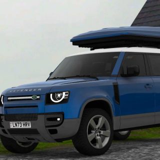 Land Rover Defender 110 2023 L663 V1.1 1.50 ETS2 - ETS2 / ATS Mod