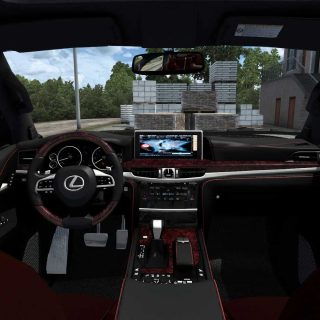Lexus LX 570 Super Sport 2021 v2.3 ETS2 - ETS2 / ATS Mod