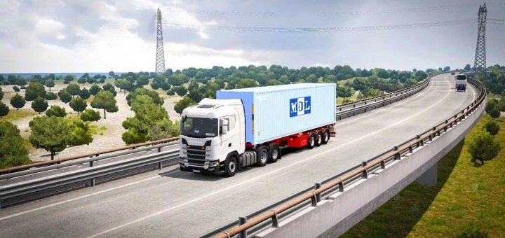 Schengen 2025 Karten-Add-on SCS Map / Promods v1.1 1.53 ETS2 - ETS2 ...