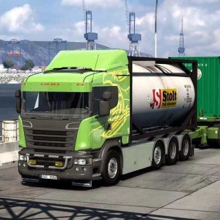 SpectransGroup 8X2/8X4 v5.1 1.50 ETS2 - ETS2 / ATS Mod
