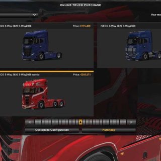 Iveco S-Way Weeda Transport v1.50 ETS2 - ETS2 / ATS Mod