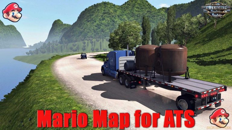 Mario-Karte v1.51 ATS - ETS2 / ATS Mod