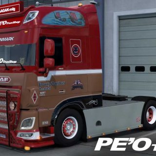 SCS DAF XF 106 euro6 TUNING PACK HOLLAND STYLE v1.0 ETS2 - ETS2 / ATS Mod