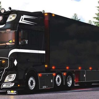 DAF XF 106 530 Ragnar Hulshof + Trailer v14.0 ETS2 - ETS2 / ATS Mod