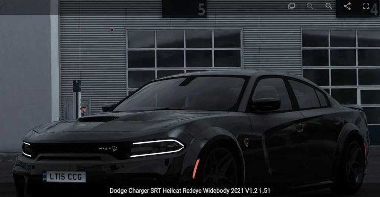 Dodge Charger SRT Hellcat Redeye Widebody 2021 V1.2 ETS2 - ETS2 / ATS Mod