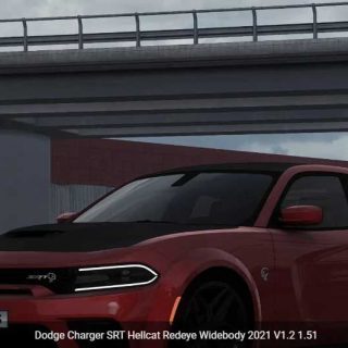 Dodge Charger SRT Hellcat Redeye Widebody 2021 V1.2 ETS2 - ETS2 / ATS Mod