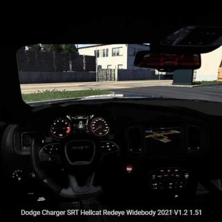 Dodge Charger SRT Hellcat Redeye Widebody 2021 V1.2 ETS2 - ETS2 / ATS Mod