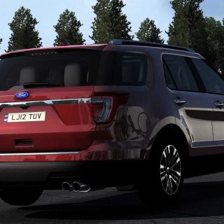 Ford Explorer Platinum 2019 V1.4 1.51 ETS2 - ETS2 / ATS Mod