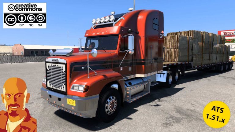 FREIGHTLINER FLD v1.1 ATS 1.51.x - ETS2 / ATS Mod