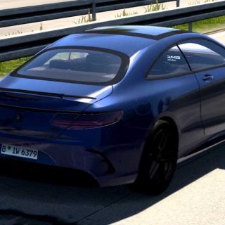 Mercedes AMG S63 Coupe Brabus 800 2019 v1.1 1.51 ETS2 - ETS2 / ATS Mod