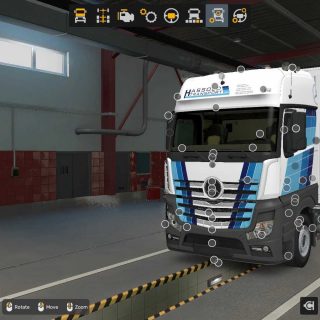 Mercedes-Benz New Actros v1.51 ETS2 - ETS2 / ATS Mod