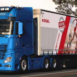 Mercedes-Benz New Actros v1.51 ETS2 - ETS2 / ATS Mod