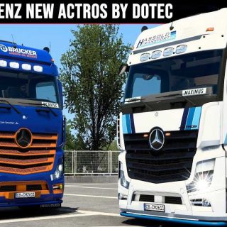 Mercedes-Benz New Actros v1.51 ETS2 - ETS2 / ATS Mod
