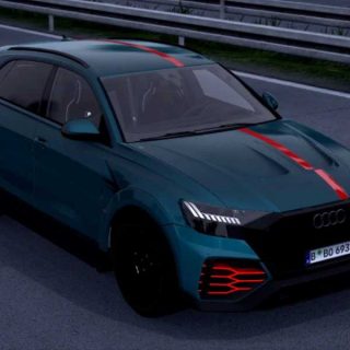 Audi RSQ8 Mansory 2024 v1.1 1.51 ETS2 - ETS2 / ATS Mod