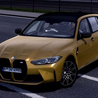 BMW M3 G80 Touring 2023 v2.7 1.52 ETS2 - ETS2 / ATS Mod
